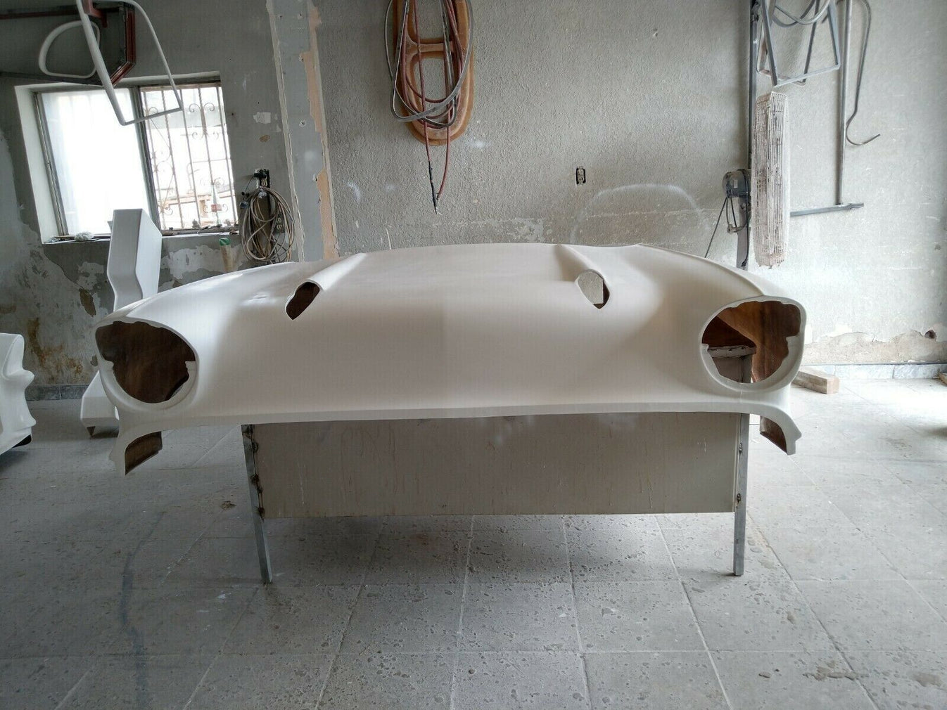 Chevrolet front end gasser , hot rat rod, drag car , fenders (fibergla ...