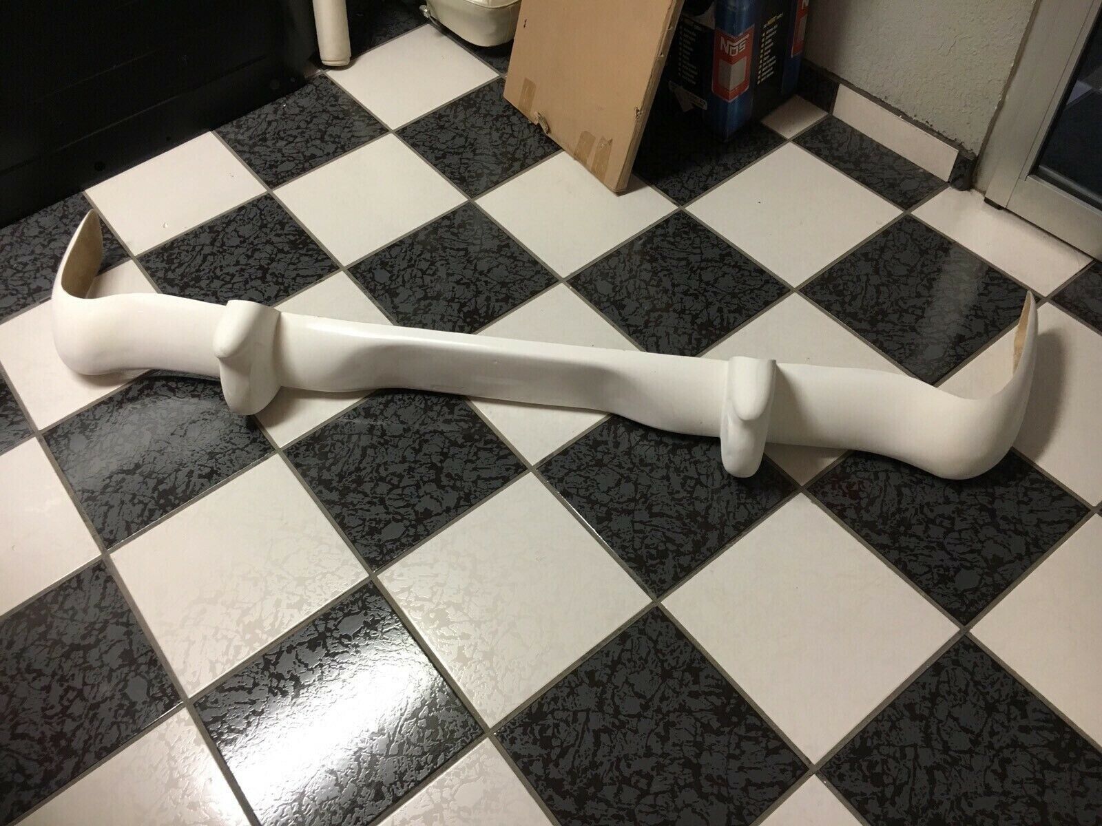 Chevrolet station wagon rear bumper, gasser, racecar, fits 1955 - [ite ...
