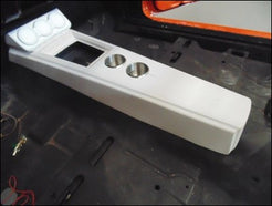 Camaro center console with gauge pod and cupholders, restomod, fits ye ...