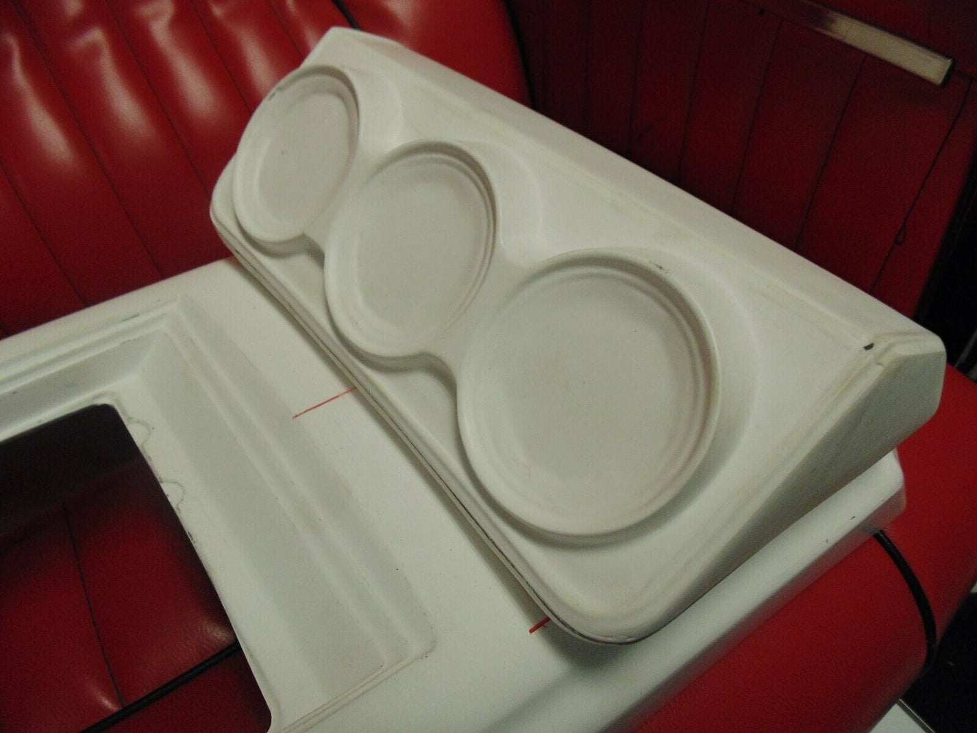 Camaro center console with gauge pod and cupholders, restomod, fits ye ...