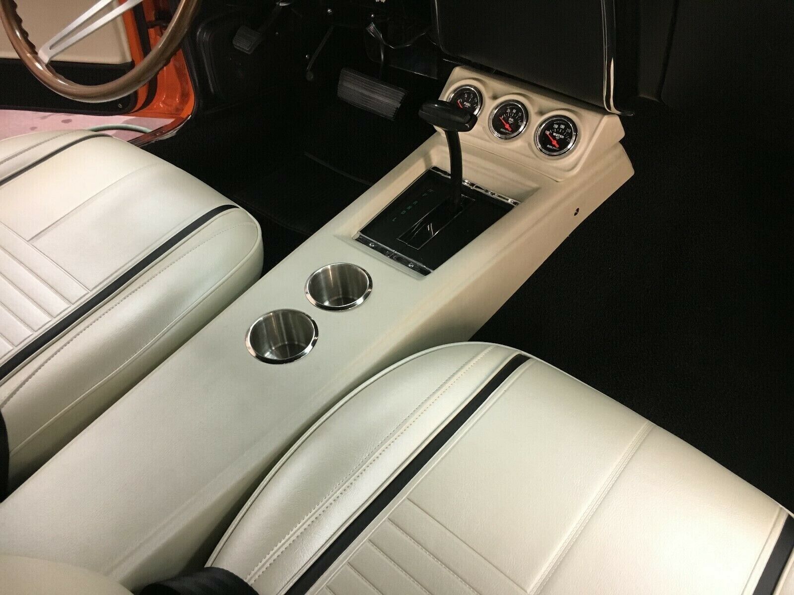 Camaro center console with gauge pod and cupholders, restomod, fits ye ...